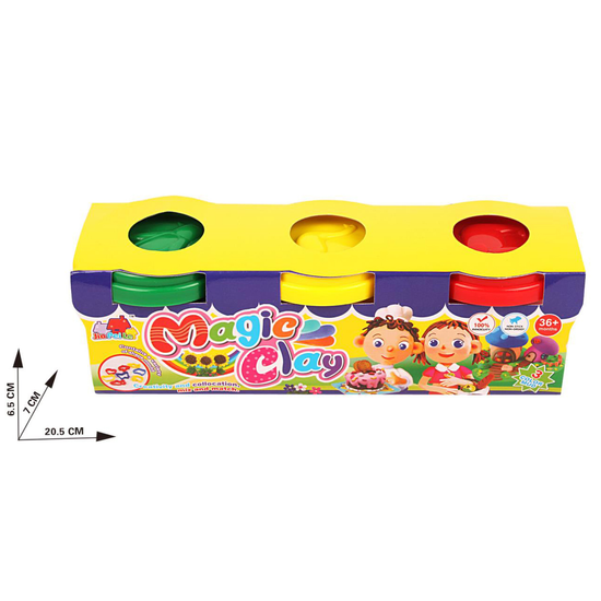 PLASTICINE SET-3PCS GA12245 | Educational Toys | Gifts, Toys & Sports ...