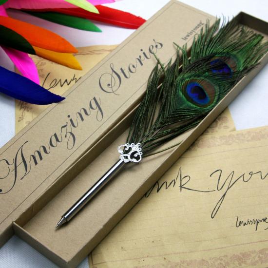 Peacock Quill Ball Pen | Gifts, Toys & Sports Supplies