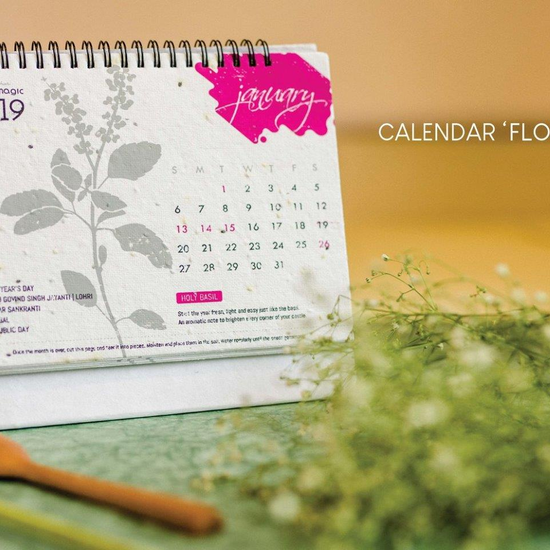 Plantable seed paper monthly calendar | Gifts / Souvenirs | Gifts, Toys ...