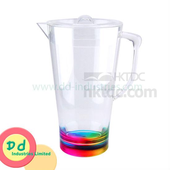 Plastic Pitcher with Rainbow Spray Paint | Home Products, Lights ...