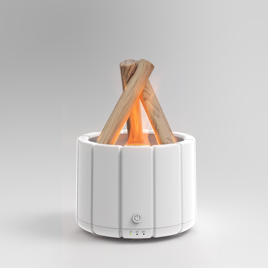Portable Mini Campfire Aroma Diffuser with Colorful Flame Light | Home ...
