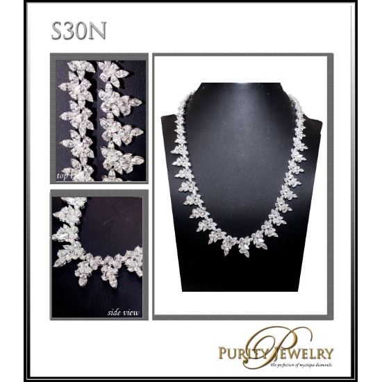 Princess Fancy Diamond Necklace | Jewellery & Watch