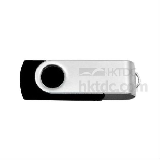 Promotional Gifts Logo Printing OEM Swivel Metal USB Flash Drive 8GB | Computers & Peripherals ...