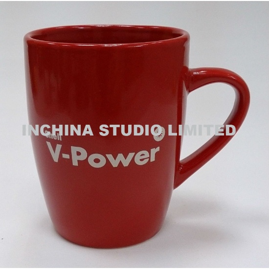 Red Color Shiny Finish OEM Brand Promotion Stone Ware Mug | Gifts, Toys ...