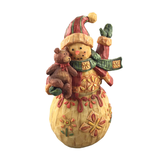 Renaissance Christmas Gift Resin Snowman Teddy Bear | 家居用品，燈飾及建築