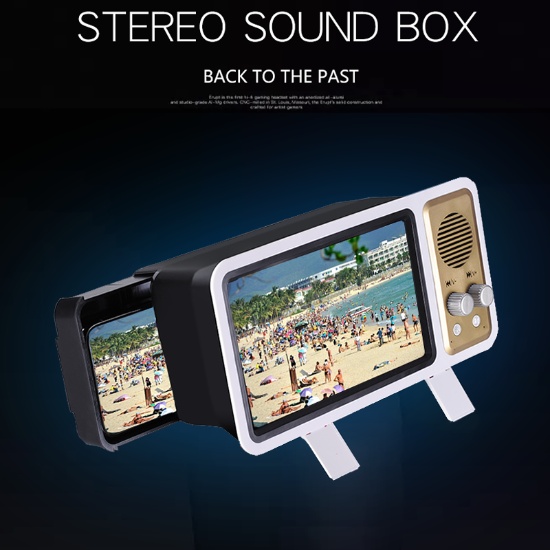 Retro TV Case with Stereo Speaker System | Consumer Electronics ...