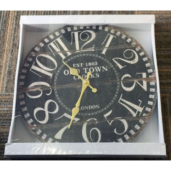 Round MDF Wall Clock | Gifts, Toys & Sports Supplies