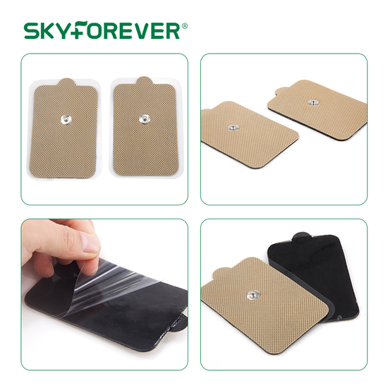 SKYFOREVER 60*90mm TENS Patches Replacement Ems Massage Patch for ...