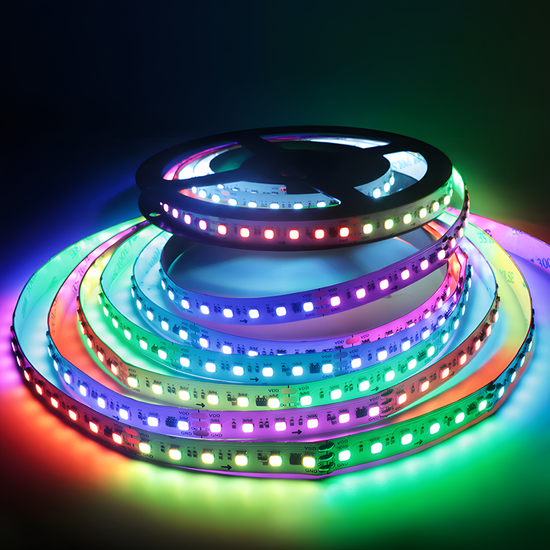 SMD 2835 Addressable Rgb LED Strip 60/120 LEDs/m 12V 24V | 室內照明 | 燈飾