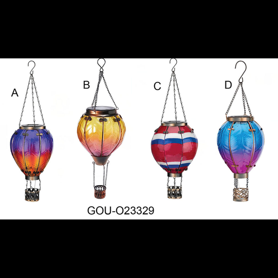 SOLAR HANGING HOT-AIR BALLON | Garden Decorations & Supplies | Homeware ...