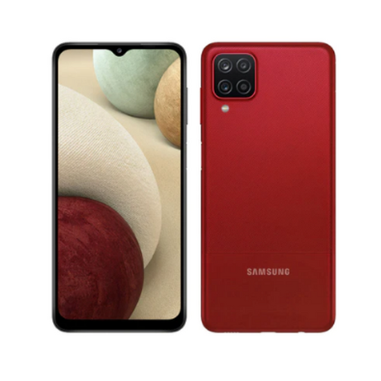 Samsung Galaxy A12 A127F-DS (64GB/4GB, Red) | 手機，平板電腦和數碼配件 | 消費電子產品