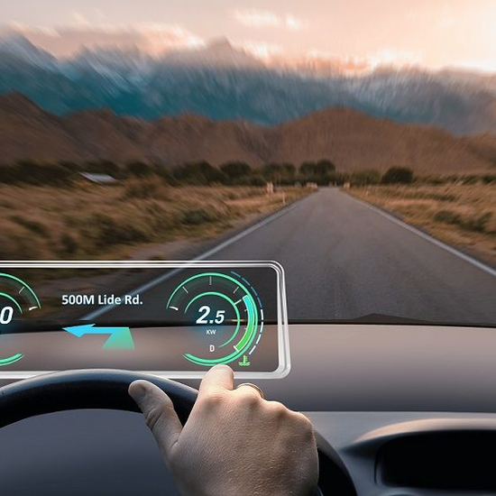 Sapphire glass for HUD Car Head-Up Display | Automobile Parts ...