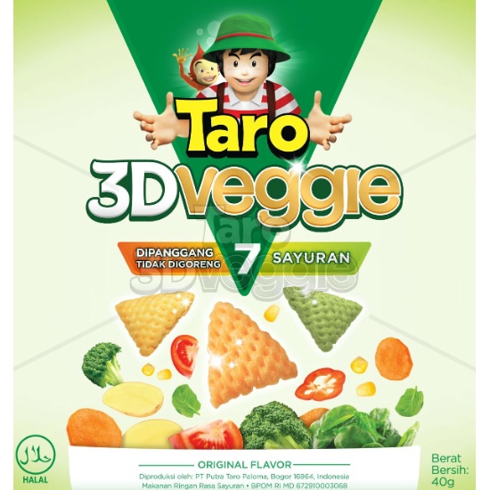 Savoury Snack “Taro” Veggie Flavor | Food & Beverage