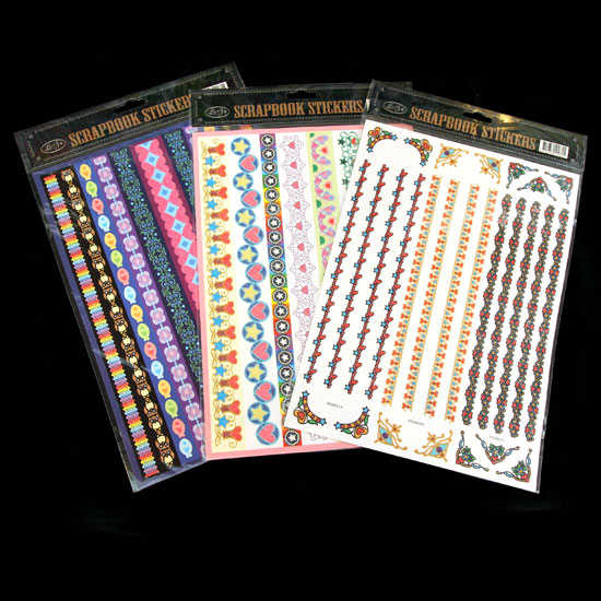 Scrapbooking Sticker Pack | 禮品，玩具和及體育用品
