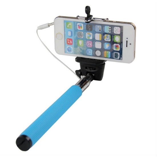 Selfie Stick with Cable Control (No Bluetooth, No Battery) Monopad ...