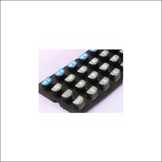 Silicone Rubber Keypad - with Laser Etched and Epoxy Coating | Parts ...