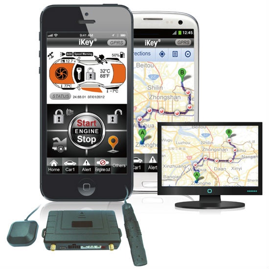 Smartphone Remote Control & Tracking (GPS/GPRS/GSM Tracking System with ...