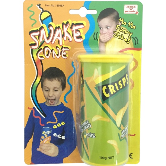 Snake Cone Joke Trick Gift & Toy | Party Supplies | Gifts, Toys ...
