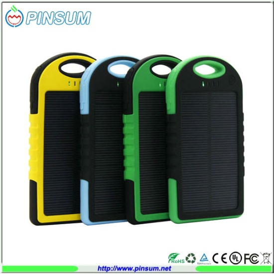 Solar Power Bank 5000mAh with 2 USB | Electronics