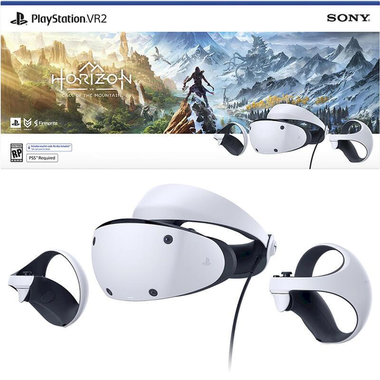 Sony PlayStation VR2 + Horizon Call Of The Mountain Bundle Edition By FedEx | Video Game ...