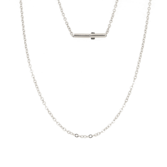 Stainless Steel Anchor Chain Necklace with Spring Clasp | Necklaces ...