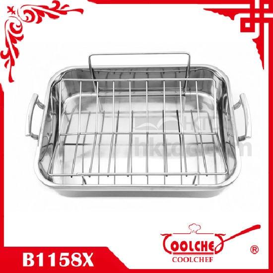 Stainless Steel Roasting Pan X-Large with Rack | Home Products, Lights ...