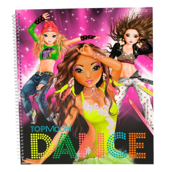 TOPModel Dance Colouring Book | Gifts, Toys & Sports Supplies