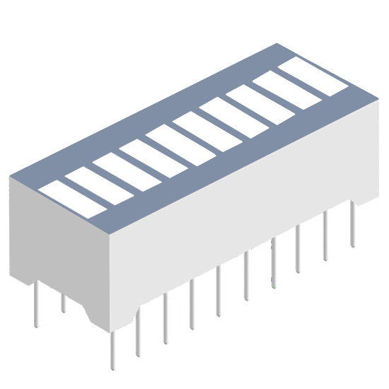 Through-Hole LED Bar Graph Array | Parts, Components & Electrical ...