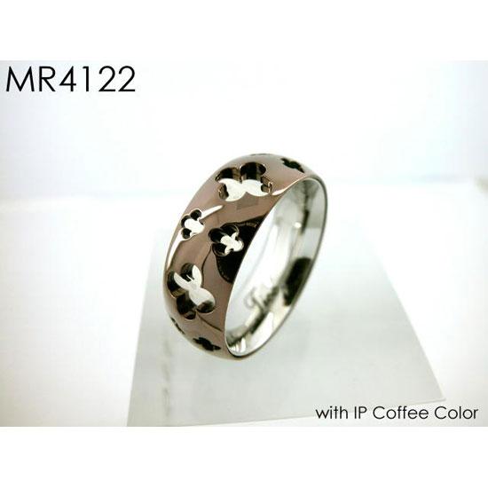 Titanium & Stainless Steel Combine Ring | Jewellery & Watch