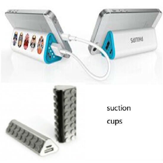 Triangle Power Bank with Suction Cups | 消費電子產品 | 電子產品