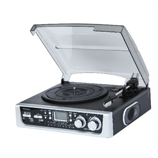 USB Turntable with SD Card and Radio | Consumer Electronics | Electronics