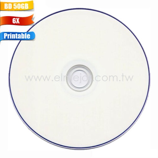 UniMaster Blank CD CDR CD-R 700MB 80Min 52X White Inkjet Printable ...