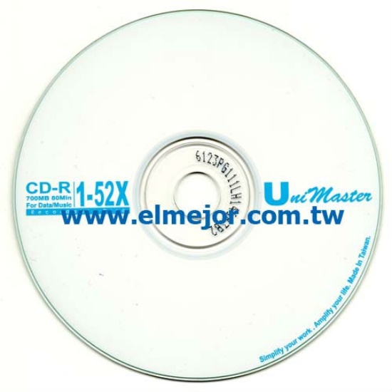 UniMaster blank cd CDR CD-R 700MB 80Min 52X | Computers & Peripherals ...