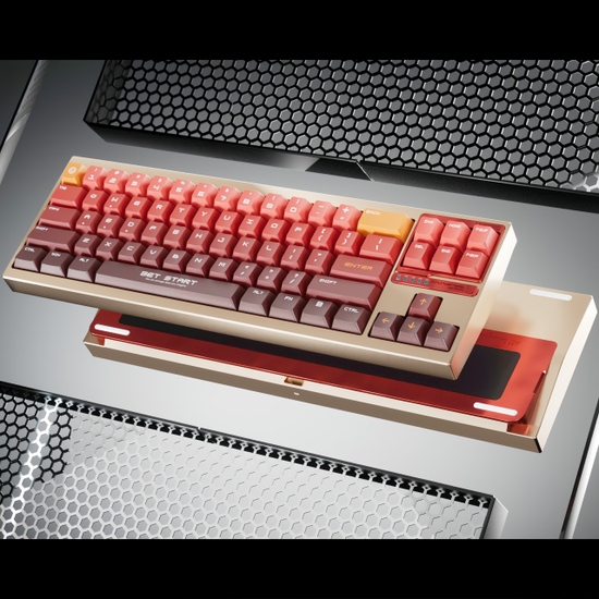 Uniqmag UQ71 All-Aluminum Magnetic Switch Keyboard, Professional Game ...
