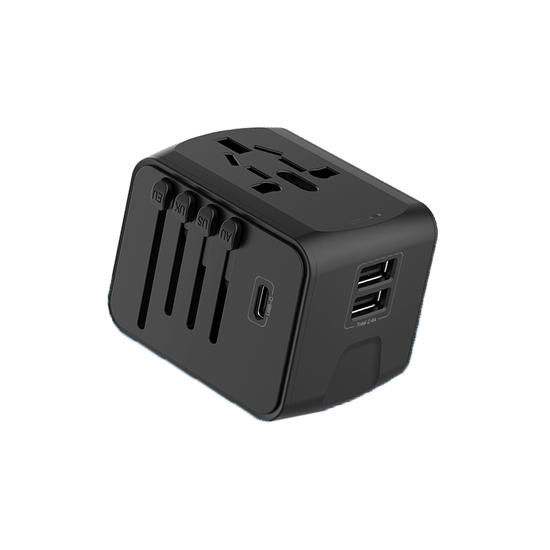 Universal Travel Adapter with Type-c & 2 USB Ports | Mobile Phones ...