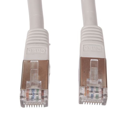 VCOM Cat6 FTP Shielded RJ45 Network Cable OFC Stranded Patch Cord ...