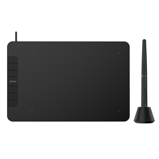 VEIKK VK640 Writing Pad for Laptop and Android Phone Supportable 8192 ...