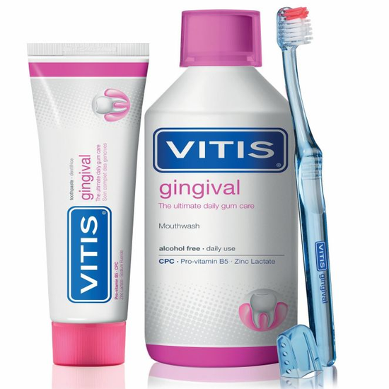 VITIS® gingival toothpaste, mouthwash & toothbrush | Oral Hygiene ...