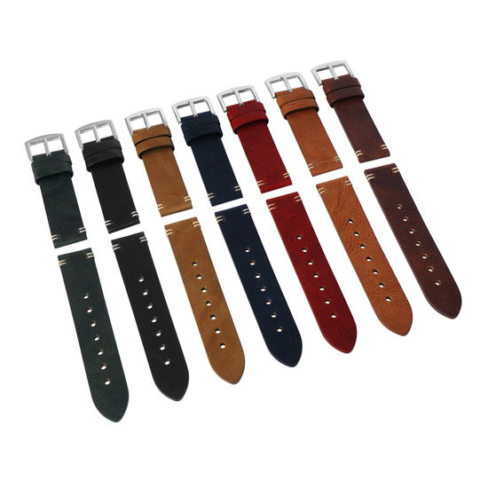 Vegetable-tanned Leather Watch Straps | Watch Parts | Watches & Clocks