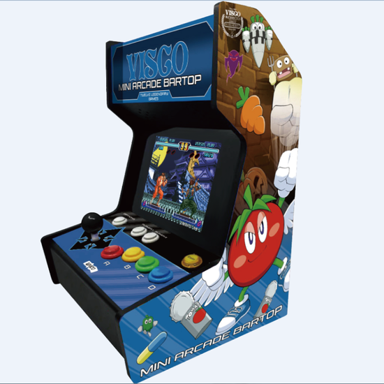 Visco Dynamic Retro Game Arcade with 12 preloaded Classical Games ...