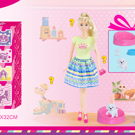 WG188 11.5 INCH CABBAGE PATCH KIDS SURPRISE BLIND BOX PET THEME ...