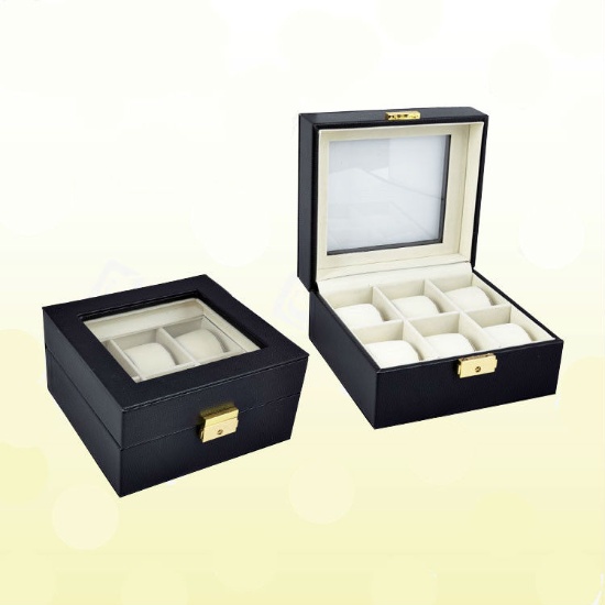 Watch Boxes Display Leather | Jewellery & Watch