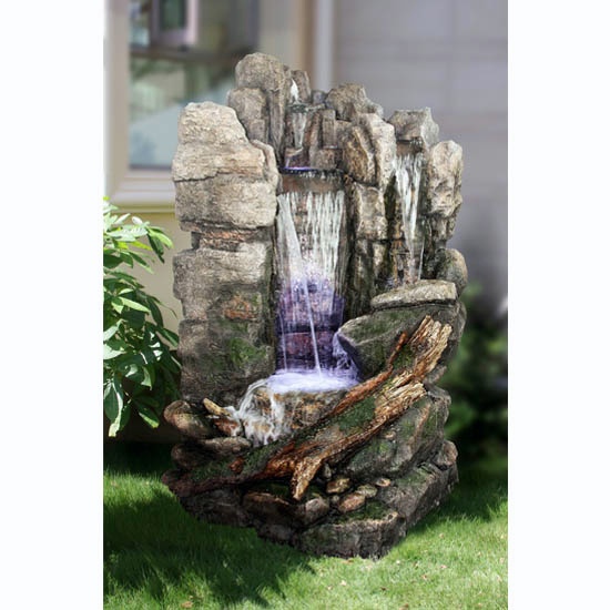 Waterfall Polyresin Fountain | Home Products, Lights & Constructions