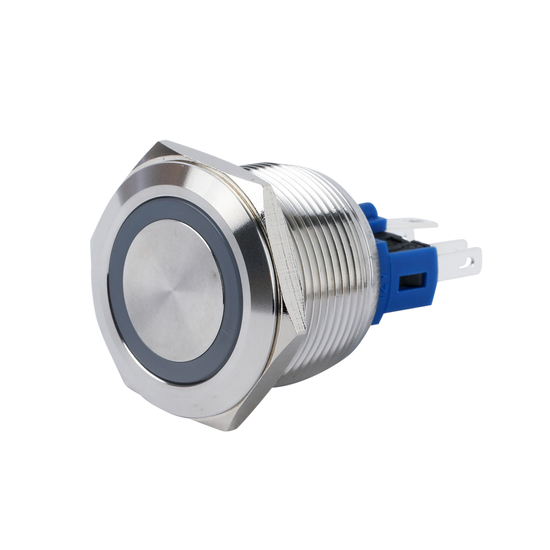 Waterproof 22mm 5A 250V IP65 Latching Momentary Push Button Switch ...