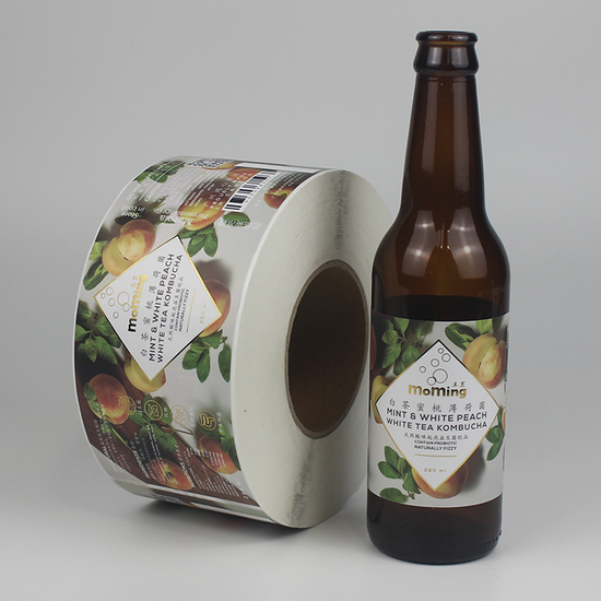 Waterproof 330ml Vinyl Adhesive Sticker, Beer Bottle Sticker Energy ...