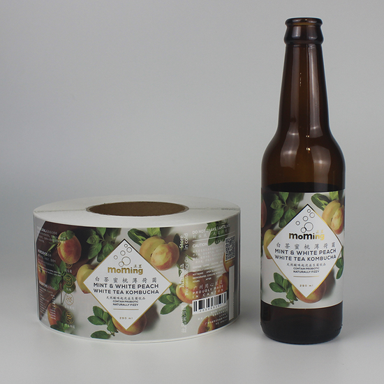 Waterproof Glass Bottle Label, Self Adhesive Beer Bottle Label Craft ...