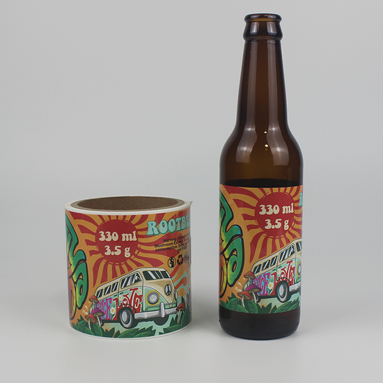 Waterproof beer glass bottle label, glass bottle beer label sticker ...