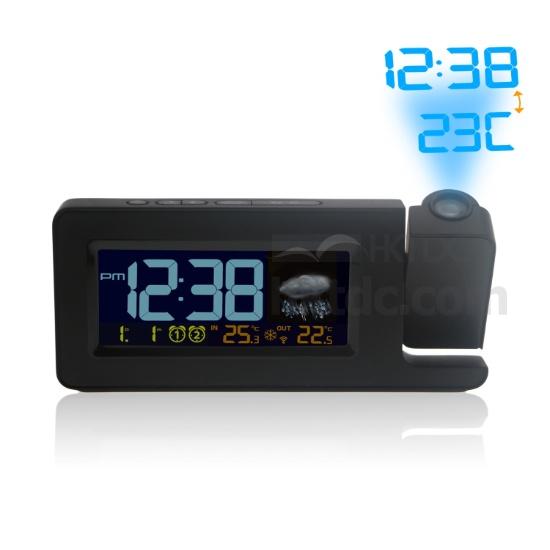 Weather Forecast Station Dual Alarm Clock PLL FM Radio with Time ...