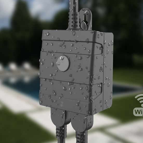 WiFi Smart Outdoor Power Adapter With 2 Grounded Outlets | Parts ...