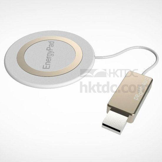 Wireless Charger, Power from USB Transform to Qi-Enable RX Device ...
